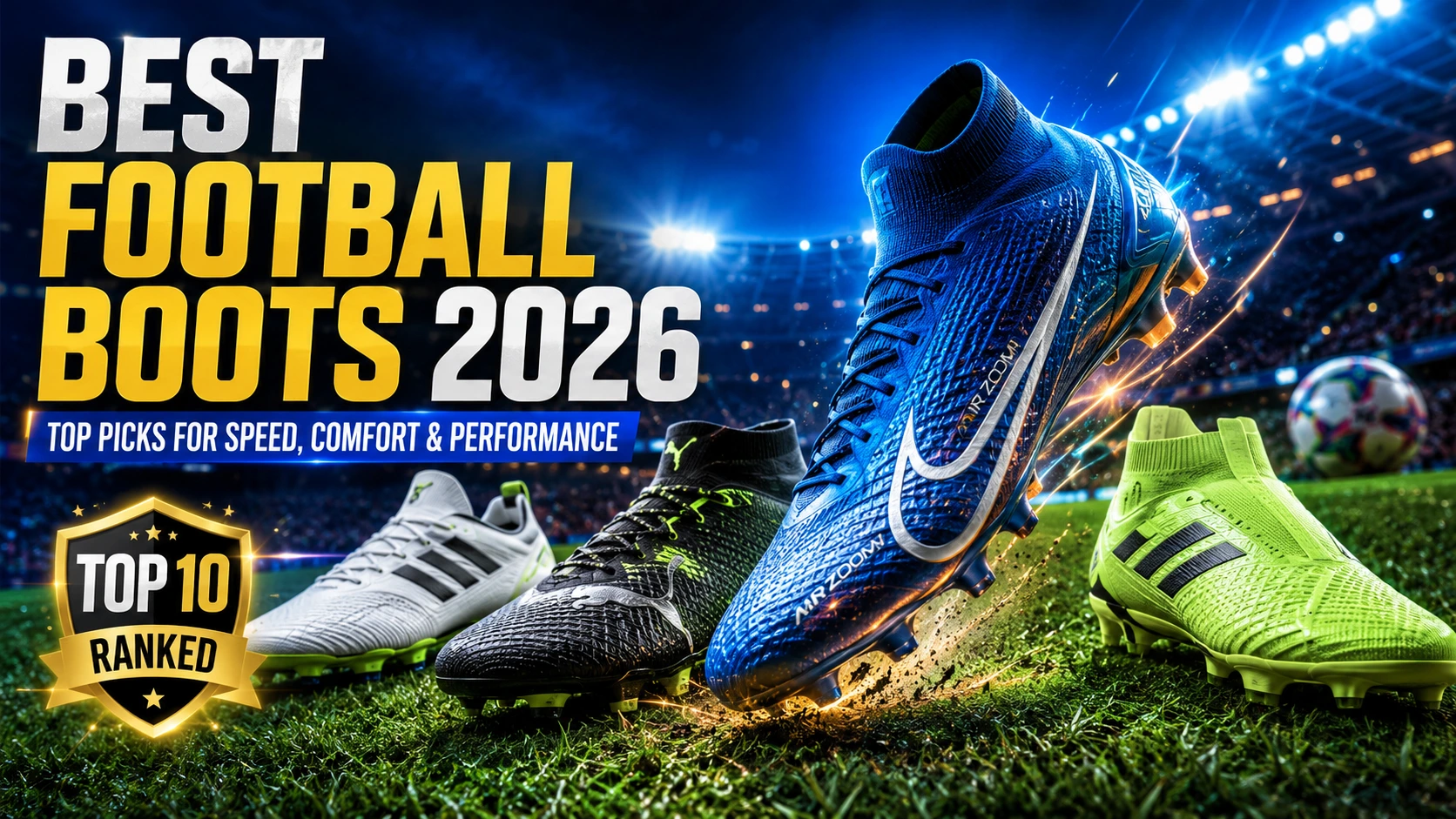 Best Football Boots 2026 Top Picks for Speed, Comfort & Performance ...